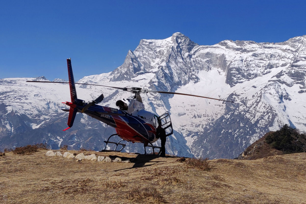 Nepal Trekking and Everest Himalaya Helicopter Tour | Heli Ride in Nepal
